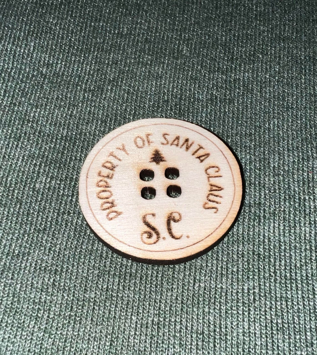 Santa's Button – MyCreativeCarey